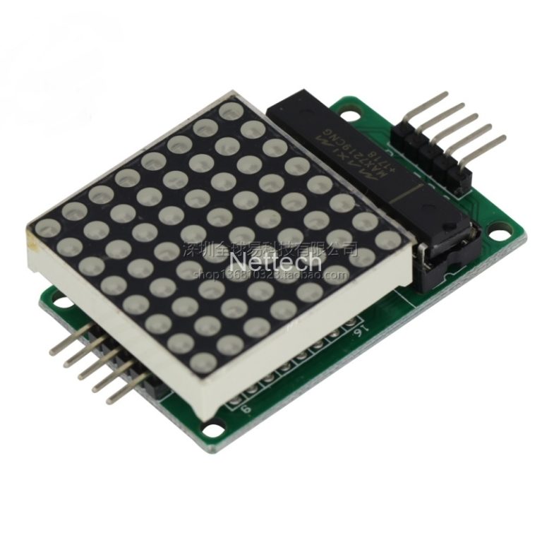 Module mạch hiển thị 1 Led ma trận MAX7219CNG - Điện Tử Rlab